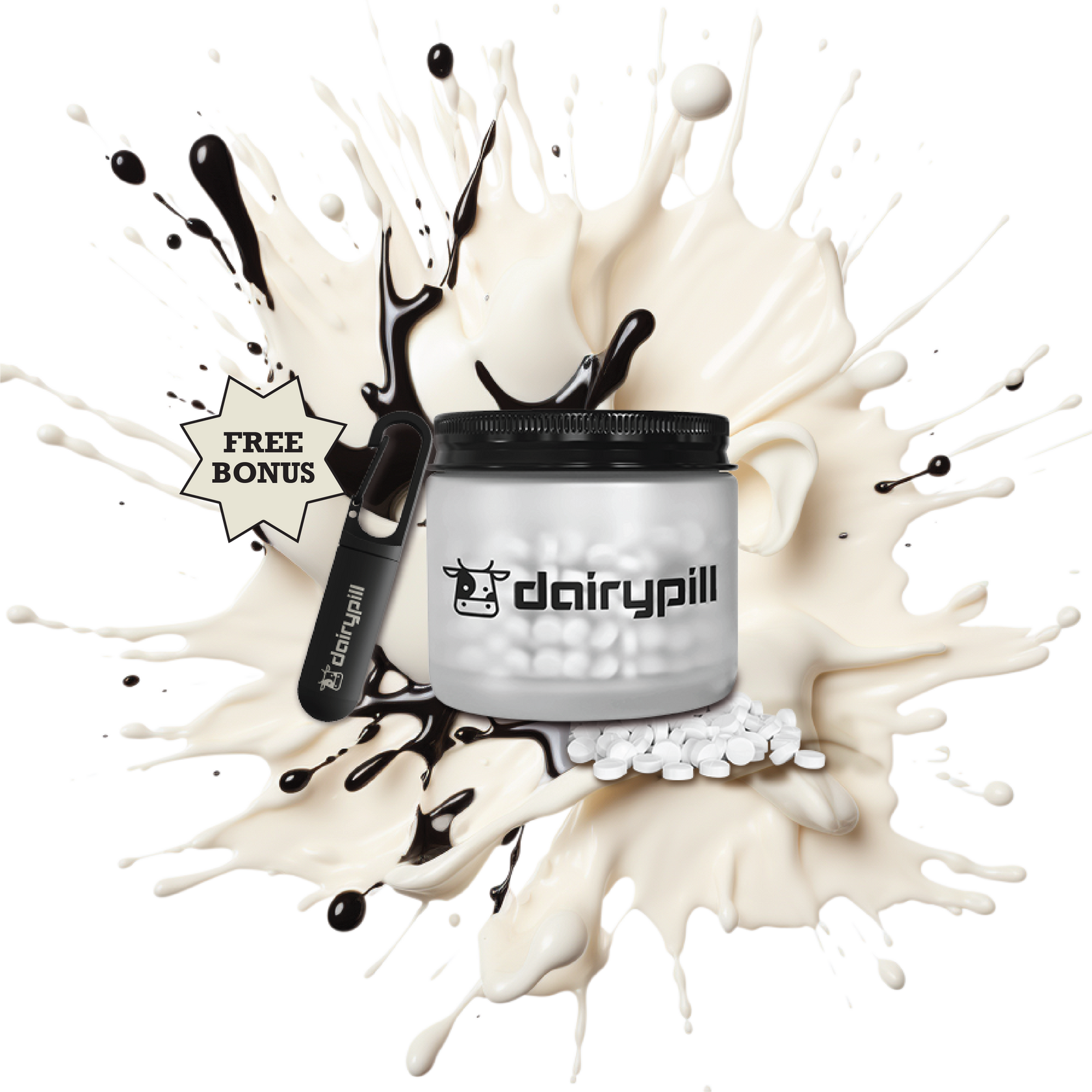 DairyPill: Lactose Intolerance Pills - Stop getting gassy from dairy.