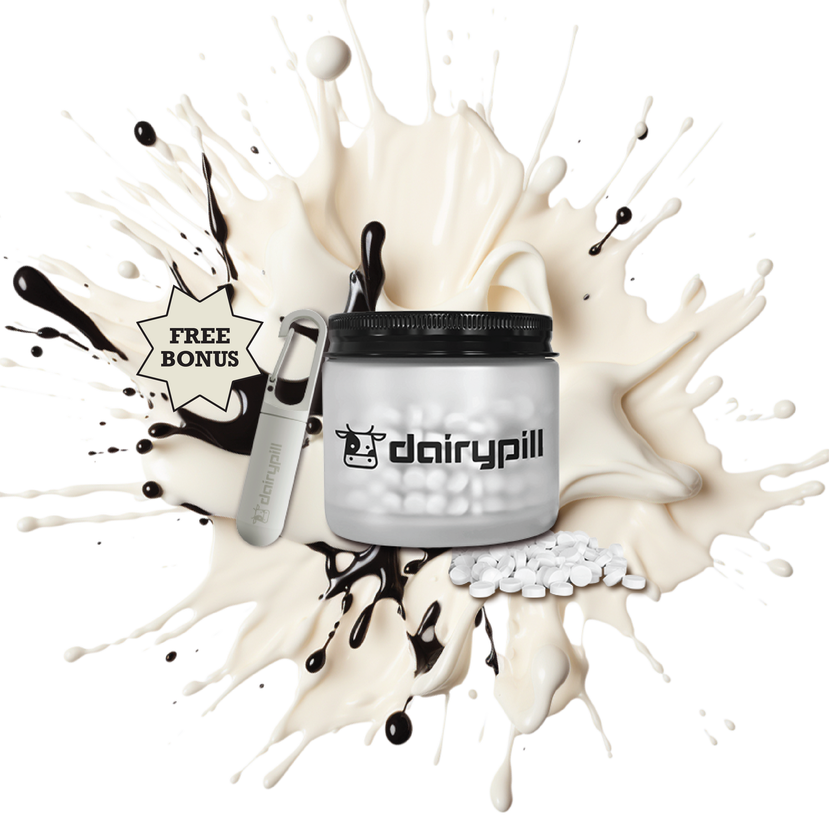 DairyPill: Lactose Intolerance Pills - Stop getting gassy from dairy.